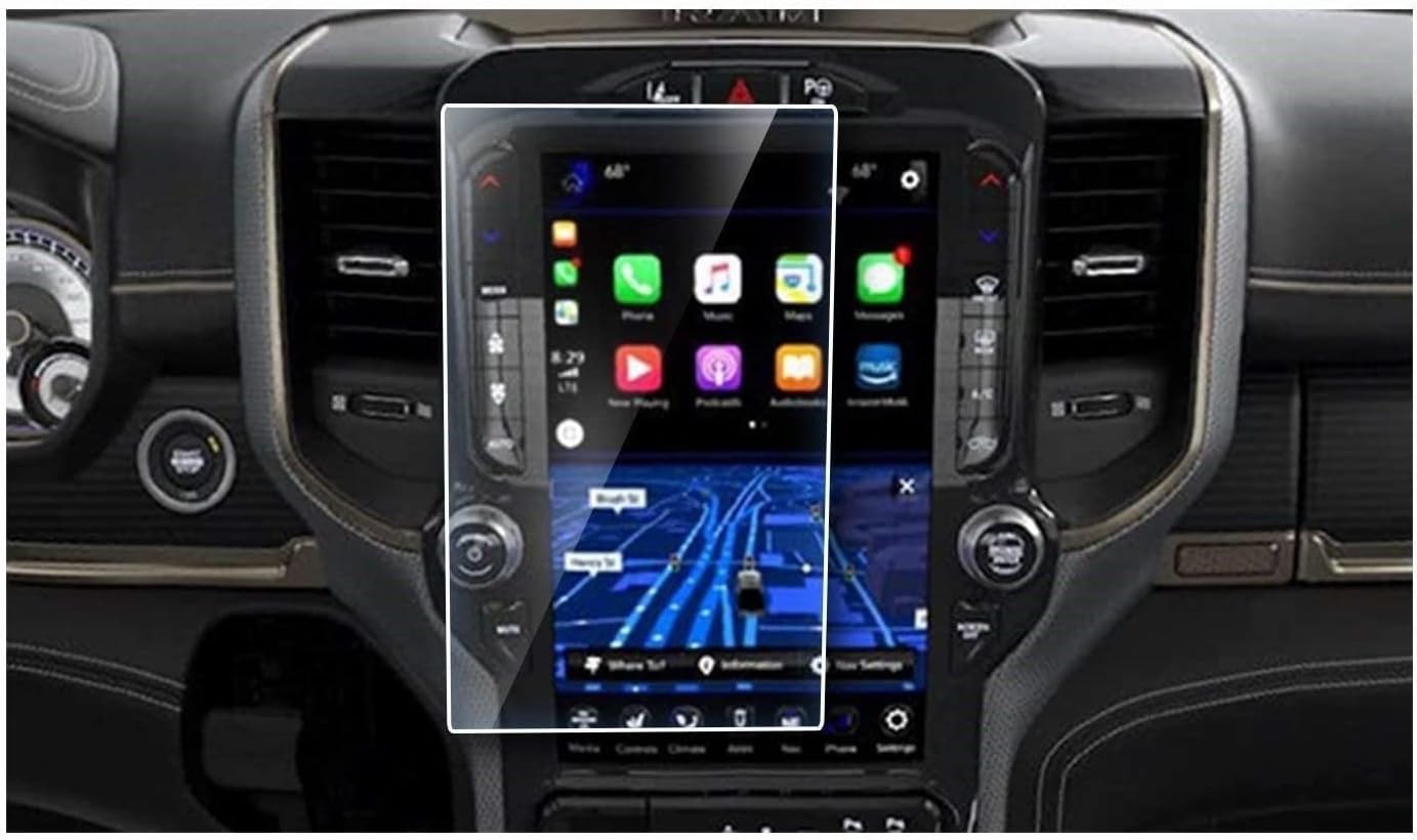 Amazon.com: Flyingchan Screen Protector Compatible with 2019-2024 Ram ...