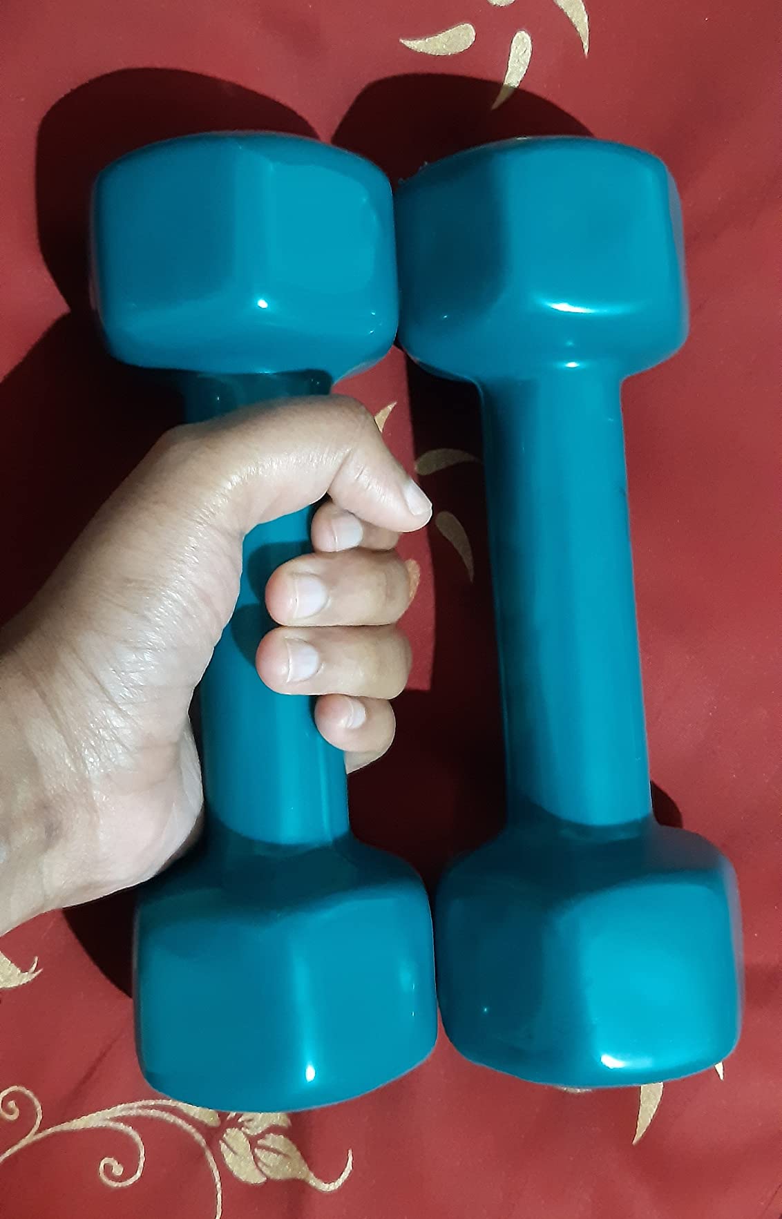 Buy Proline Fitness 2kgs Dumbbells for Exercise Fitness and Aerobics ...