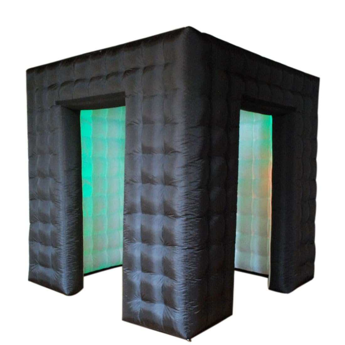 Amazon.com : Black Inflatable Photo Booth Enclosure Photobooth Tent ...