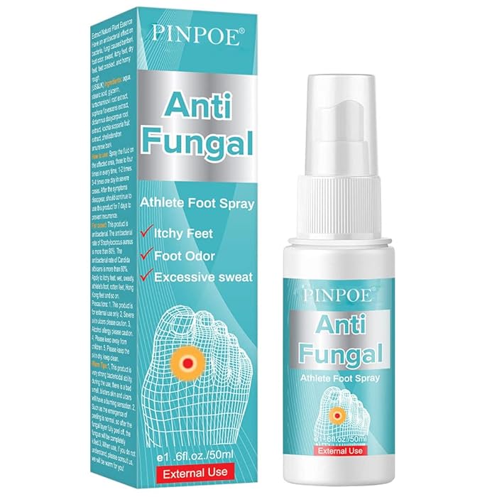 Buy Antifungal Foot Spray, Athlete's Foot Spray Liquid, Athletes Foot ...