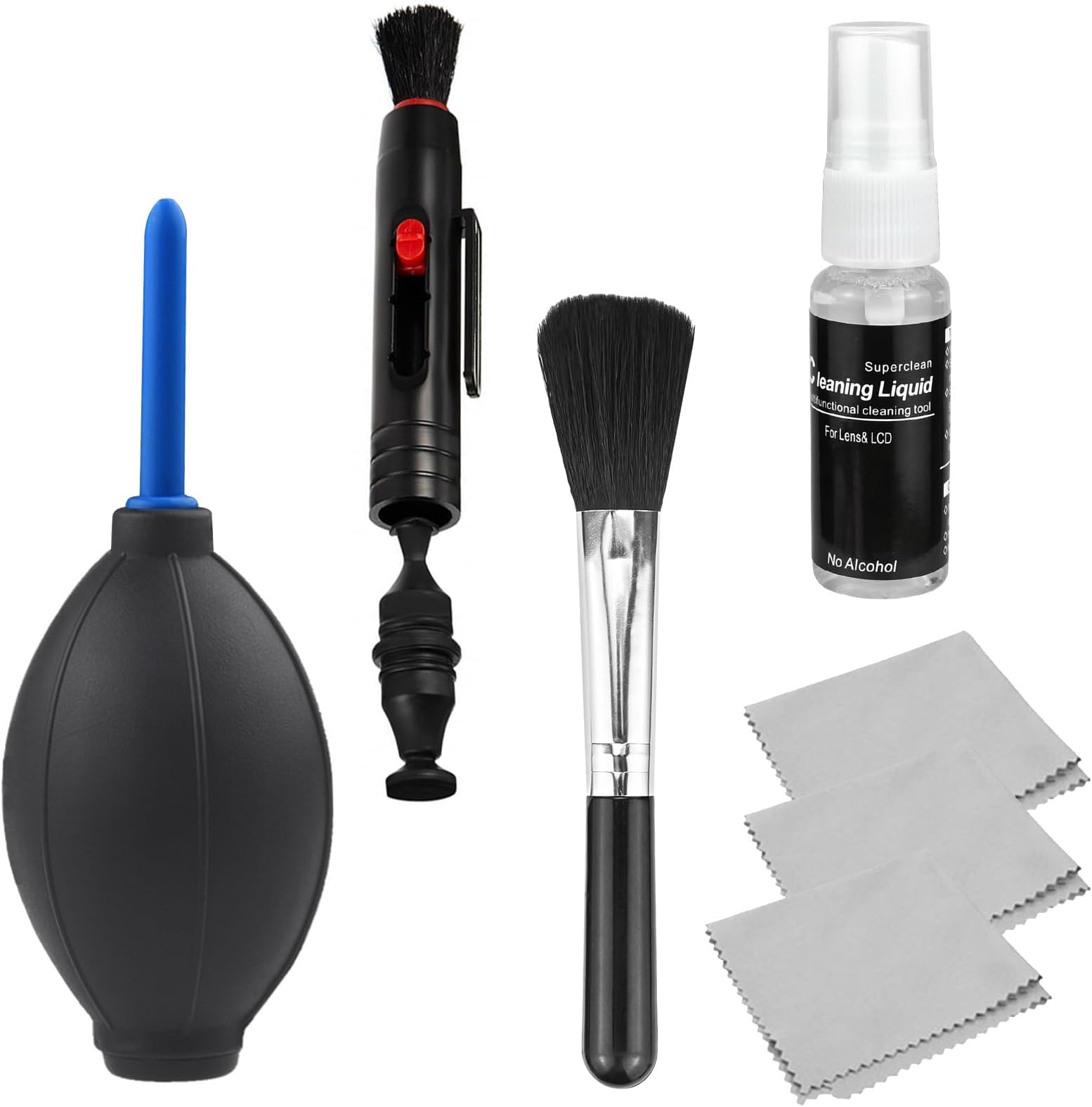 8Pcs Professional DSLR Camera Cleaning Kit Camera Lens Sensor Care ...