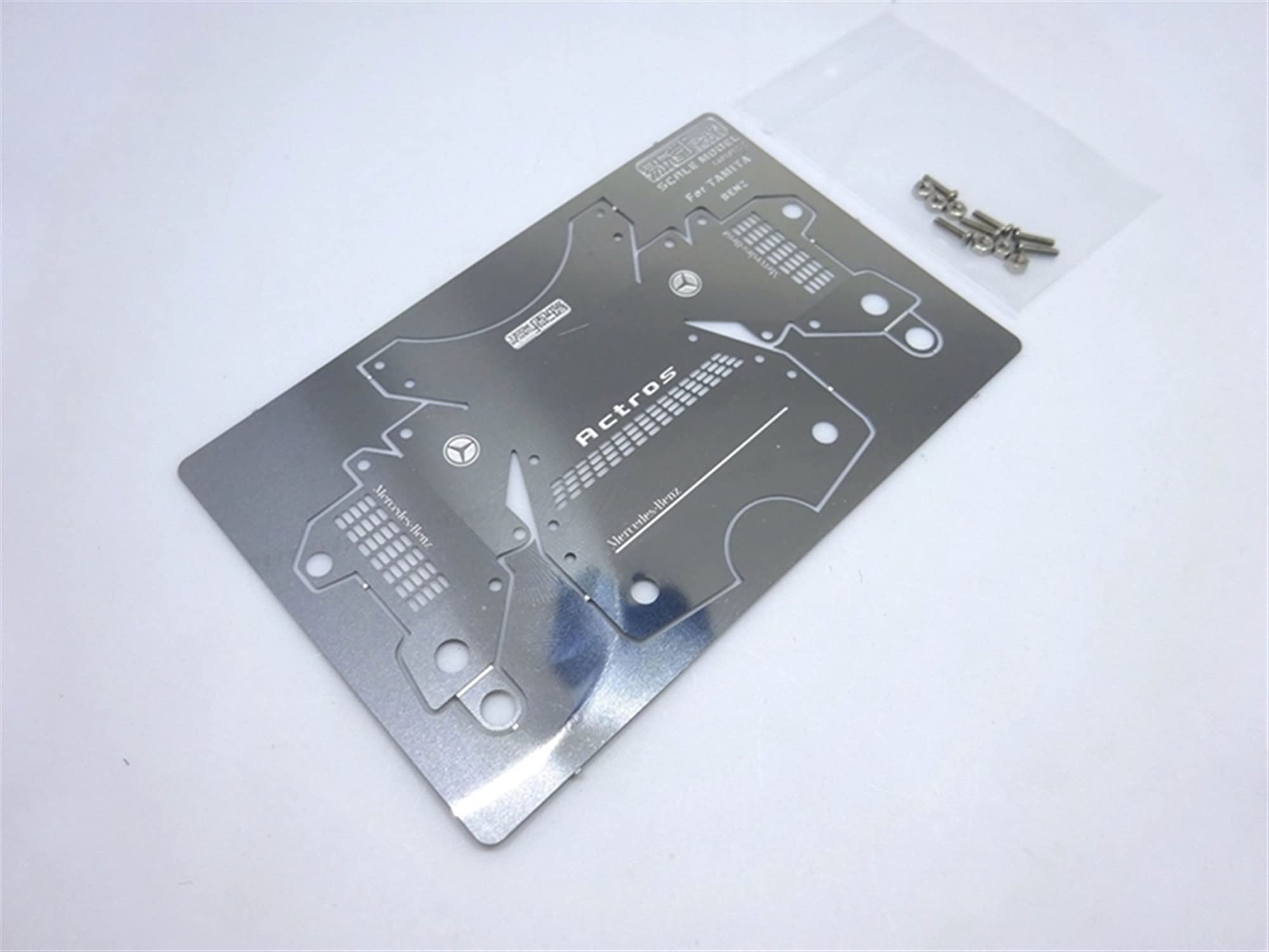 Buy HONG YI-HAT Metal Rc Truck Gearbox Guard Cover For 1/14 Rc Tamiya ...