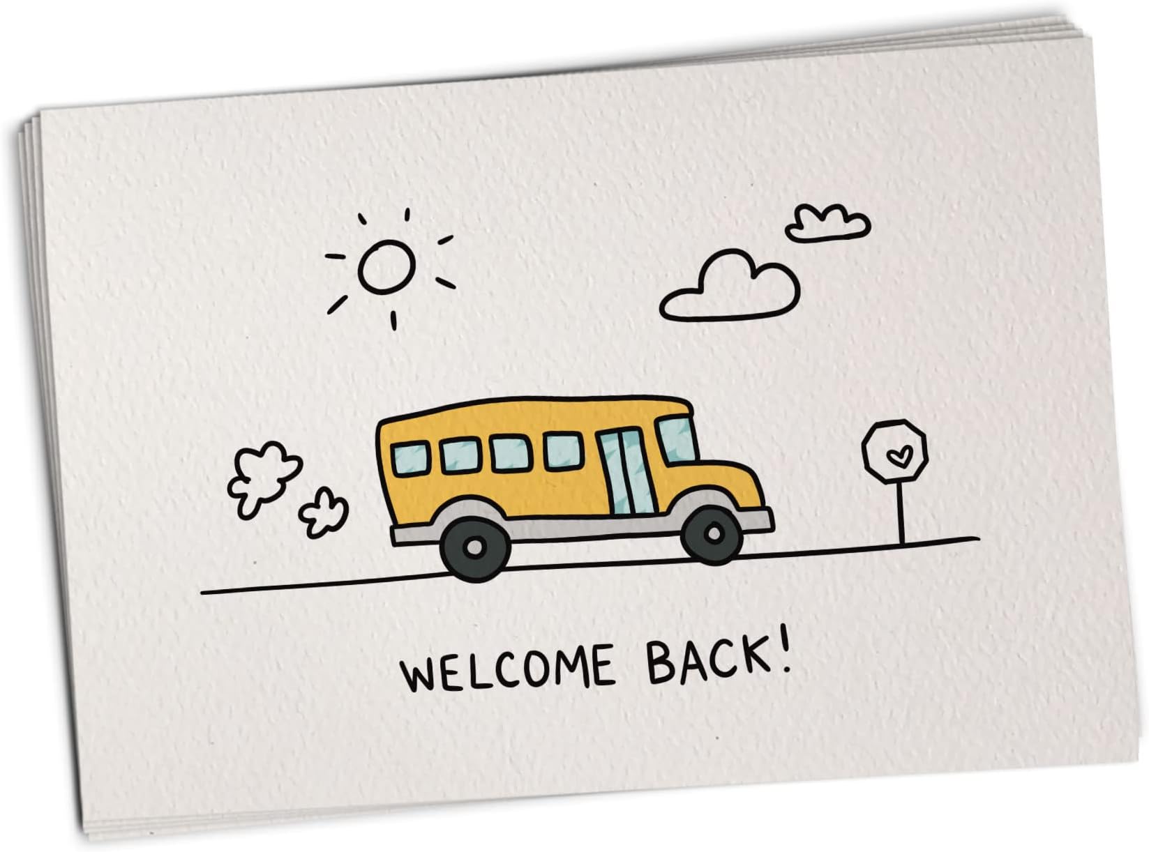 Amazon.com : Sugartown Greetings School Bus Welcome Back to School ...