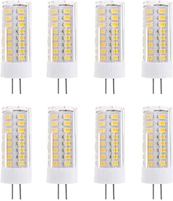 Dimmable G4 LED Bulbs, G4 Bi-Pin Base Bulbs, 7W Spotlight Light Bulb ...