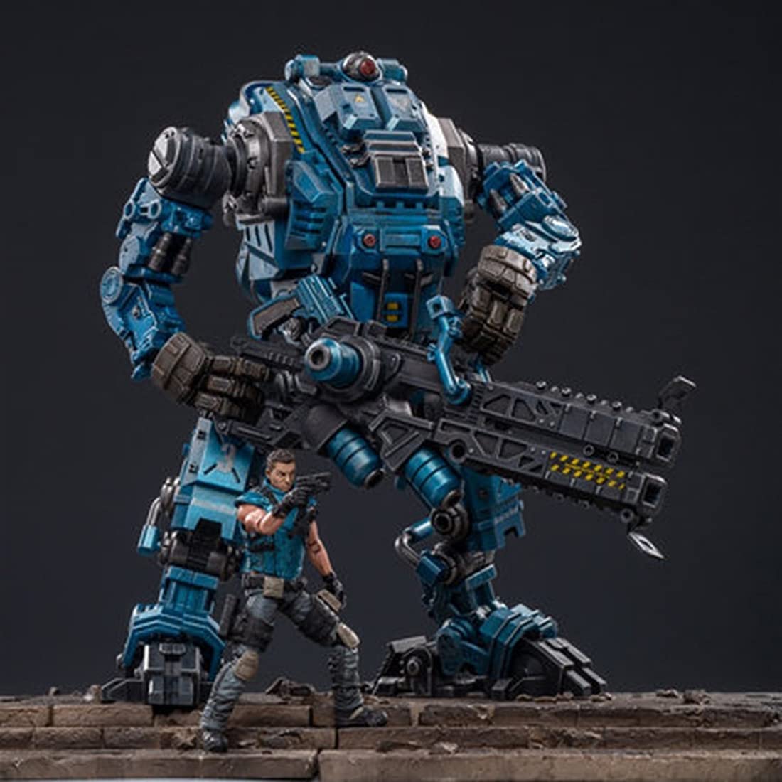 Buy xingxin Steel Freeman Mech Mecha (Blue Mecha) Armor Soldier Modern ...