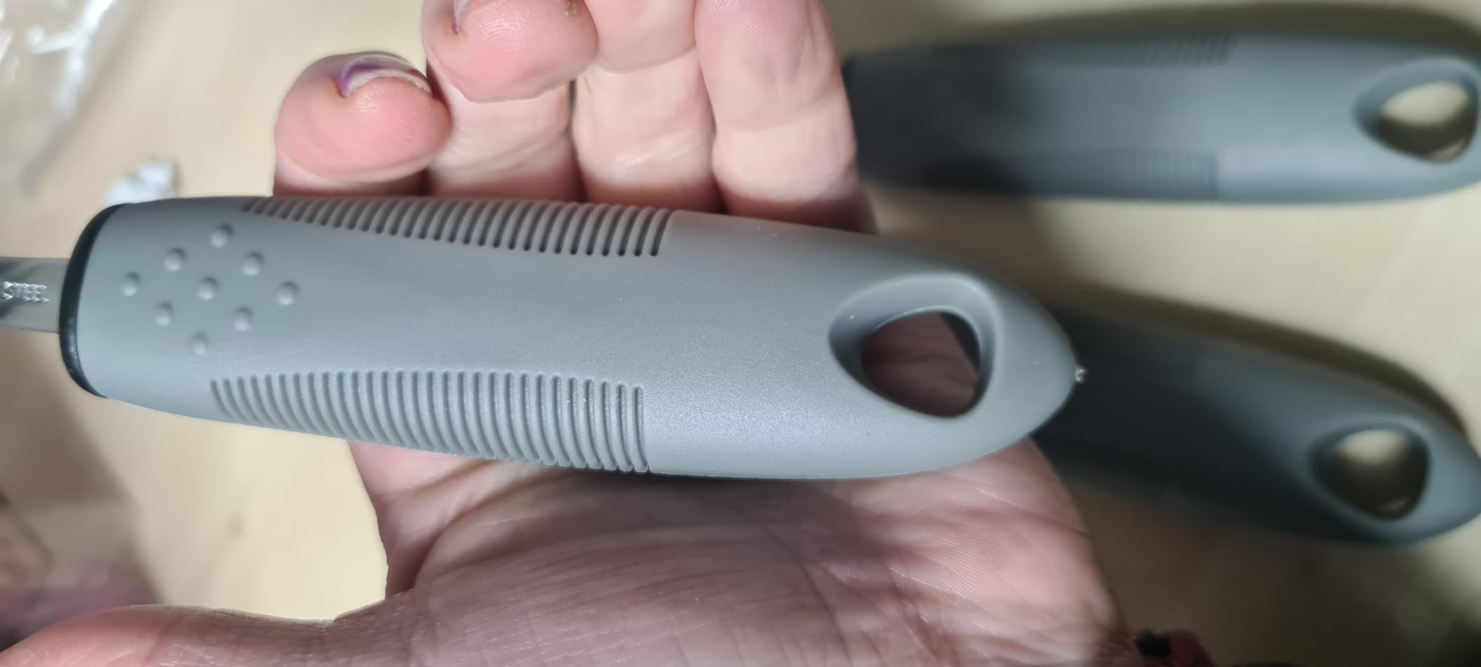 Extra Wide Handles Easy Grip Cutlery Set of 4 Disability Aids,Chunky ...