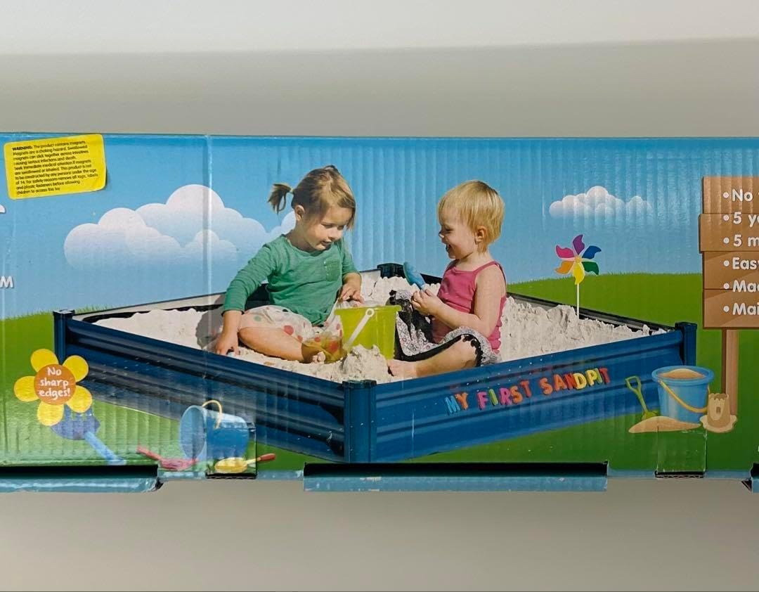 Amazon.co.jp: my first sandpit blue sandbox kit : Toys & Games