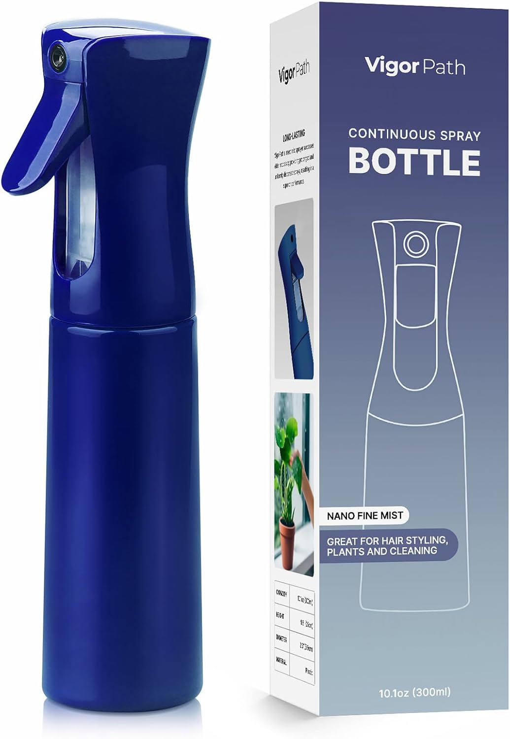 Amazon.com: VIGOR PATH Continuous Spray Bottle with Ultra Fine Mist ...