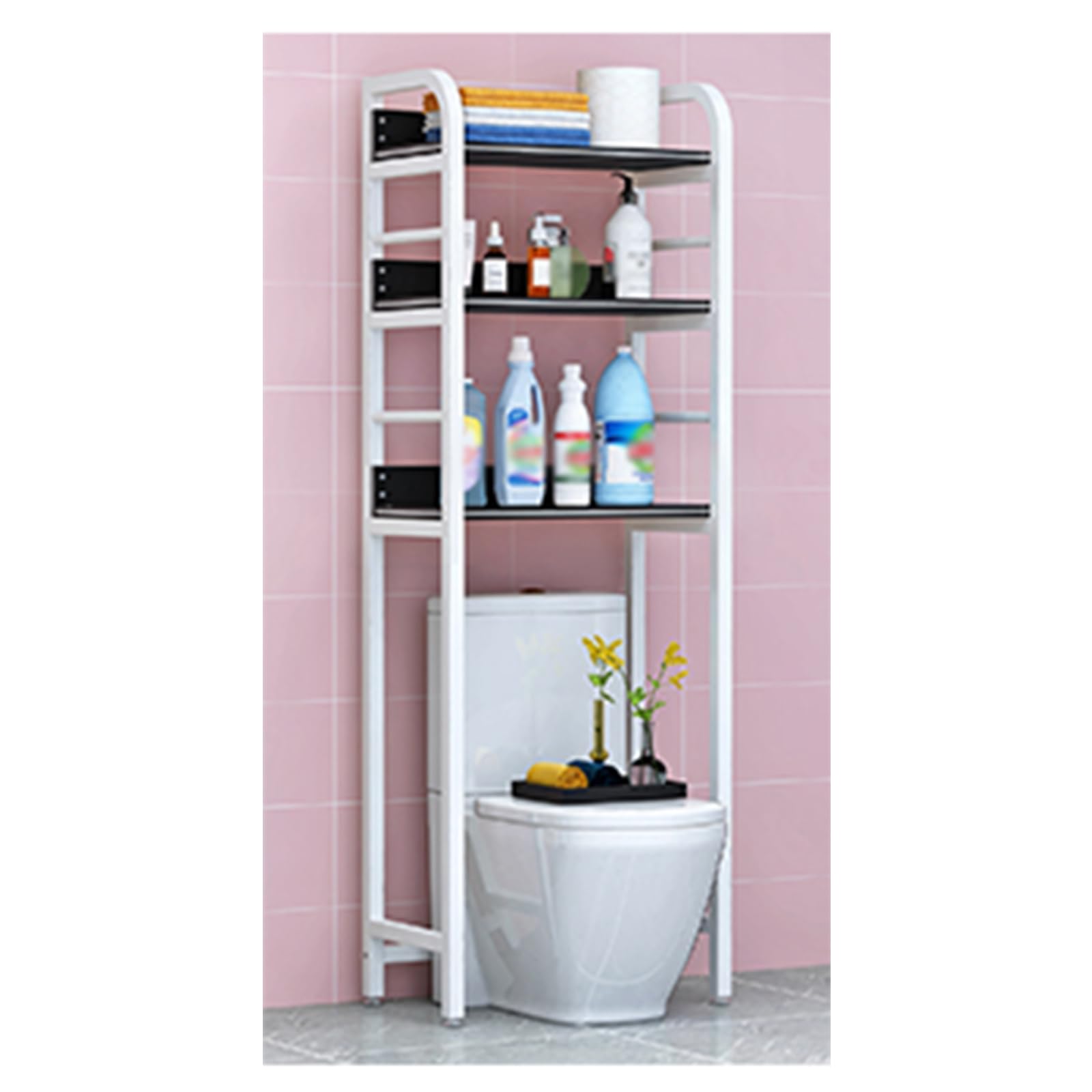 Amazon.com: HASMI Bathroom Toilet Shelf Over Toilet, Storage Cabinet ...