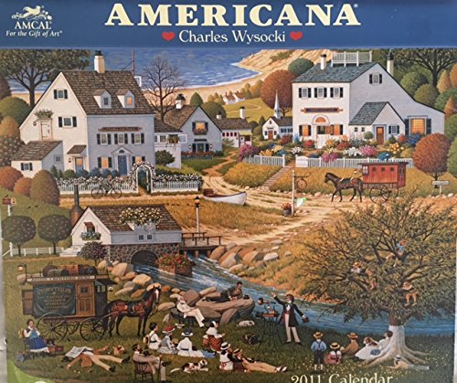 Americana, Charles Wysocki, 2011 Calendar: Charles Wysocki: Amazon.com ...