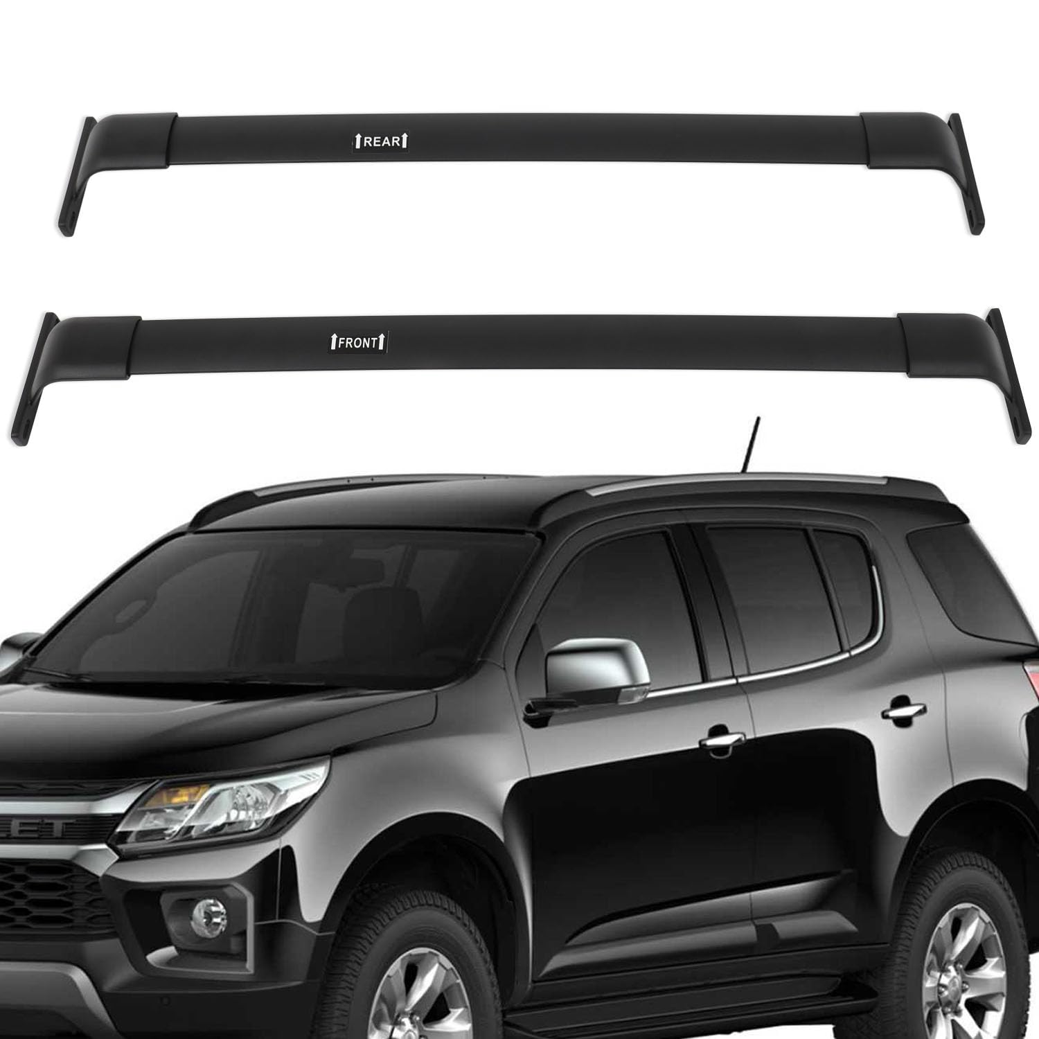 Amazon.com: OCPTY Roof Rack Cross Bars Fit for Chevrolet Trailblazer ...