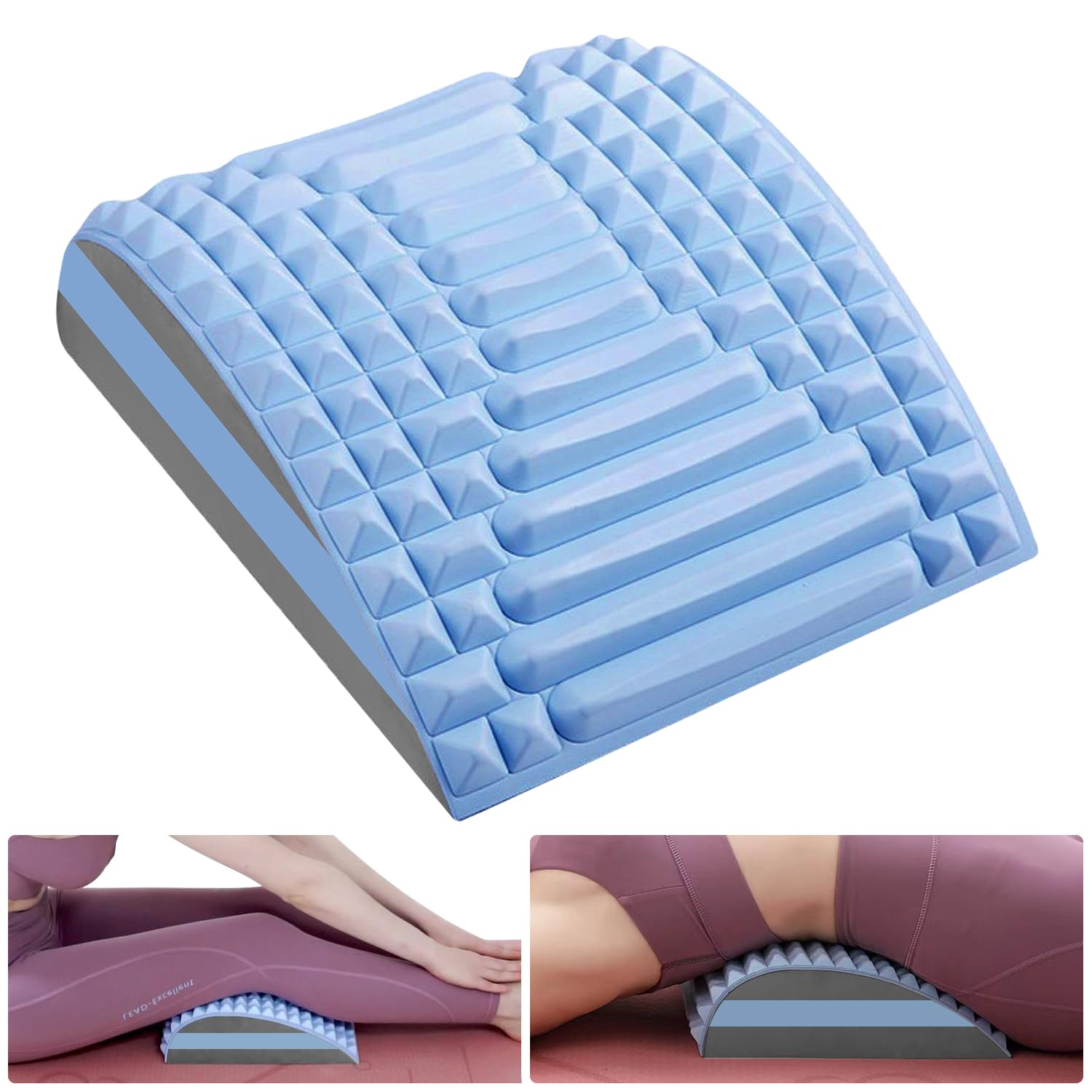 Coussin Lombaire Étirement du Cou Et du Dos, Coussins Lombaires ...