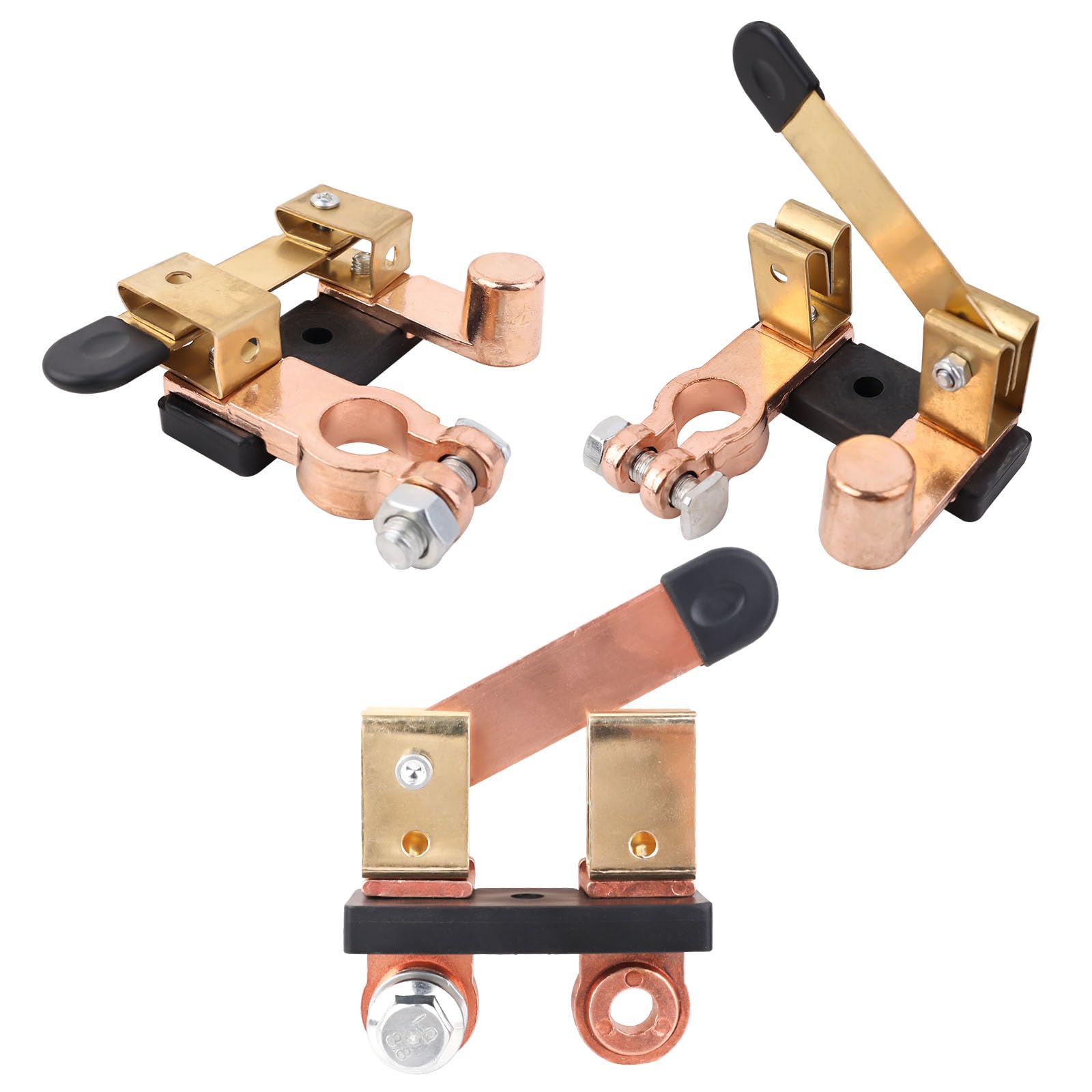 Amazon.com: 3 Pcs Battery Disconnect Switches - 12V/24V Vertical and ...