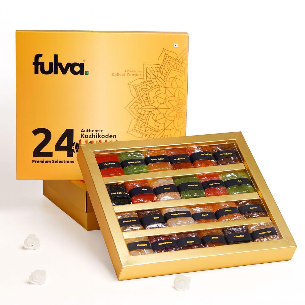 Fulva 24 Premium Varieties of Authentic Kozhikoden Halwa | 1.6 Kg ...