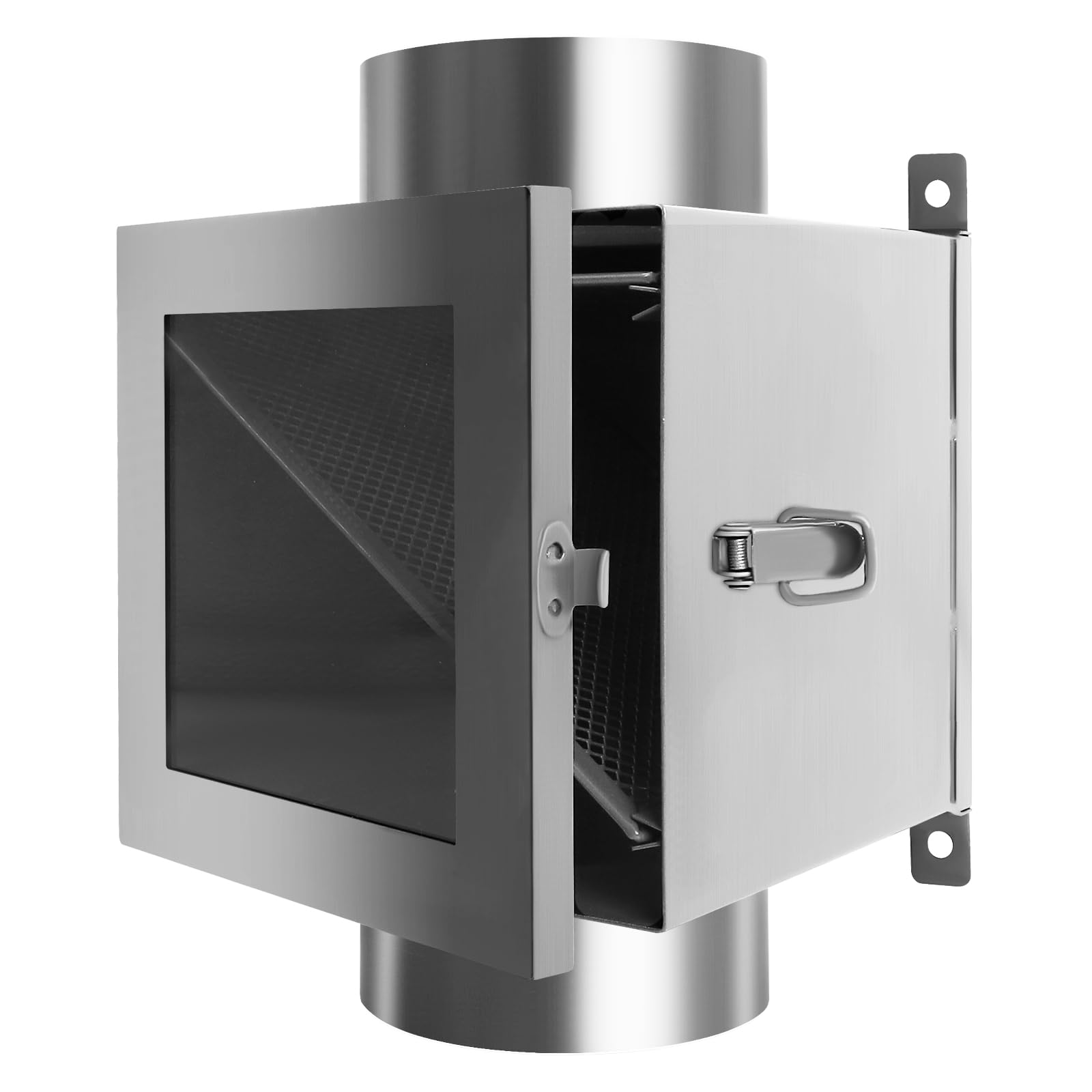 Amazon.com: Metal Dryer Duct Lint Trap, Indoor Dryer Vent Kit Secondary ...