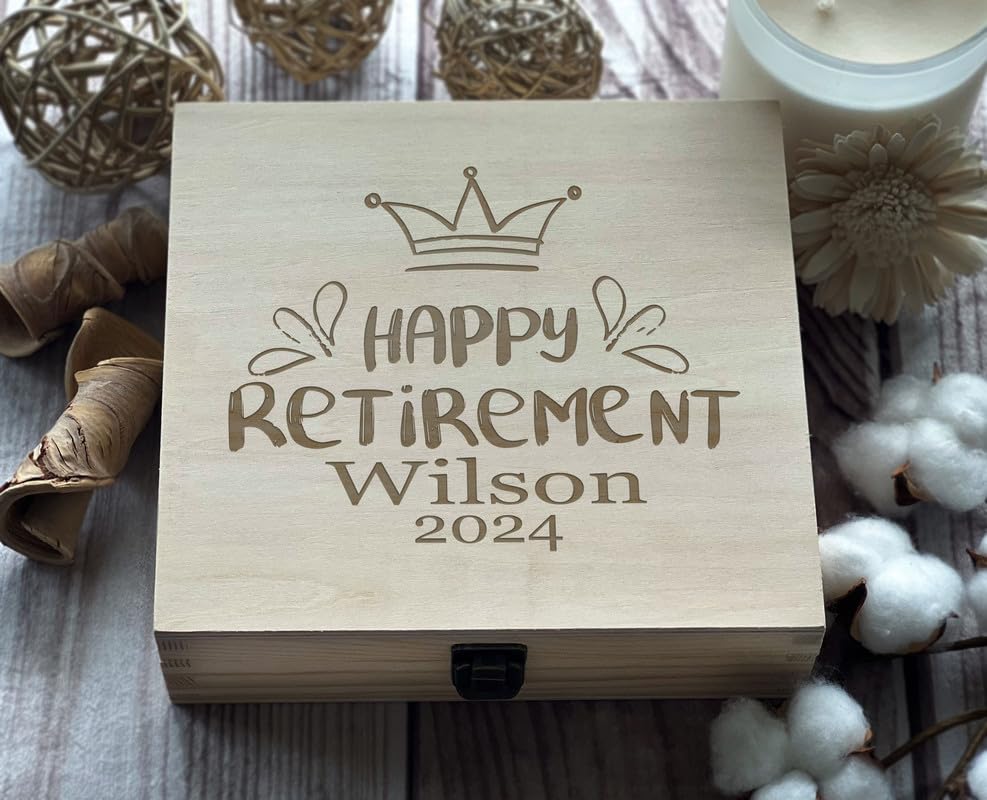 Amazon.com: Special Edition Retirement Engraved Items Box - For the ...