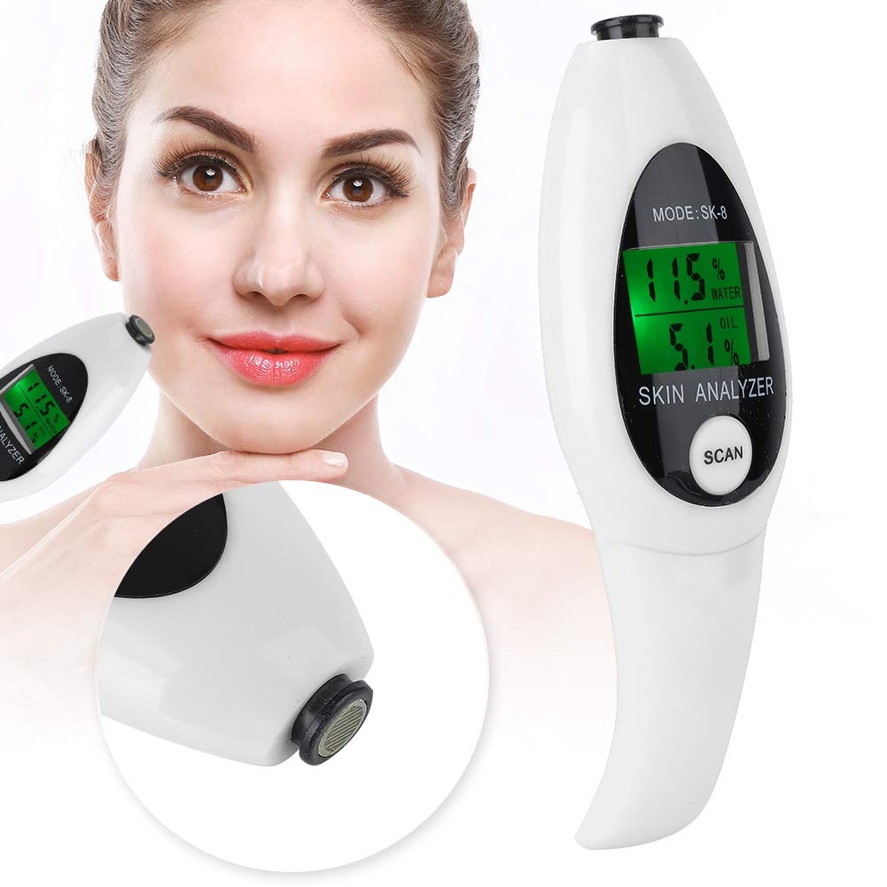 Buy Skin analyzer, oiliness tester skin moisture analyzer, digital skin ...