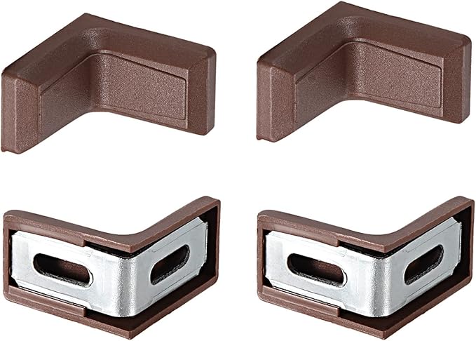 DTGN 29x29x18mm(LxWxH) Plastic Corner Brackets -8Pack - Good for ...