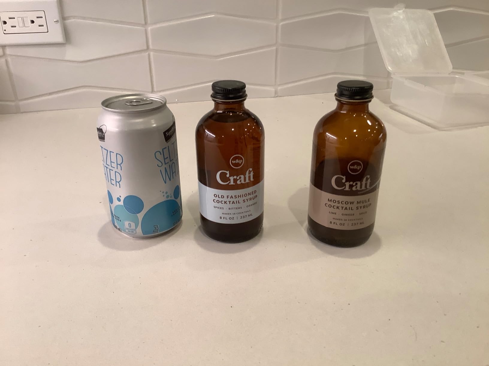 Amazon.com : W&P Craft Cocktail Syrup Set, Old Fashioned, Moscow Mule ...