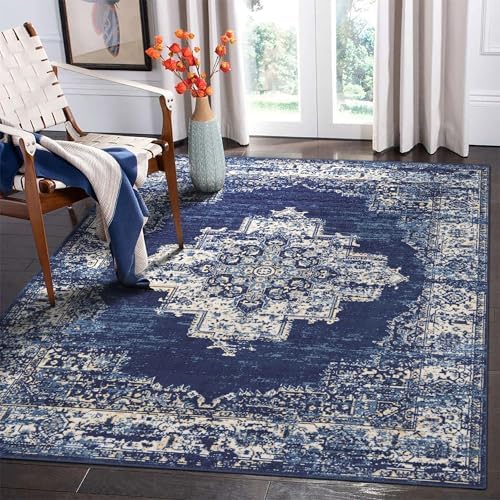 Amazon.com: vivorug 6x9 Rug, Stain Resistant Washable Rug for Living ...