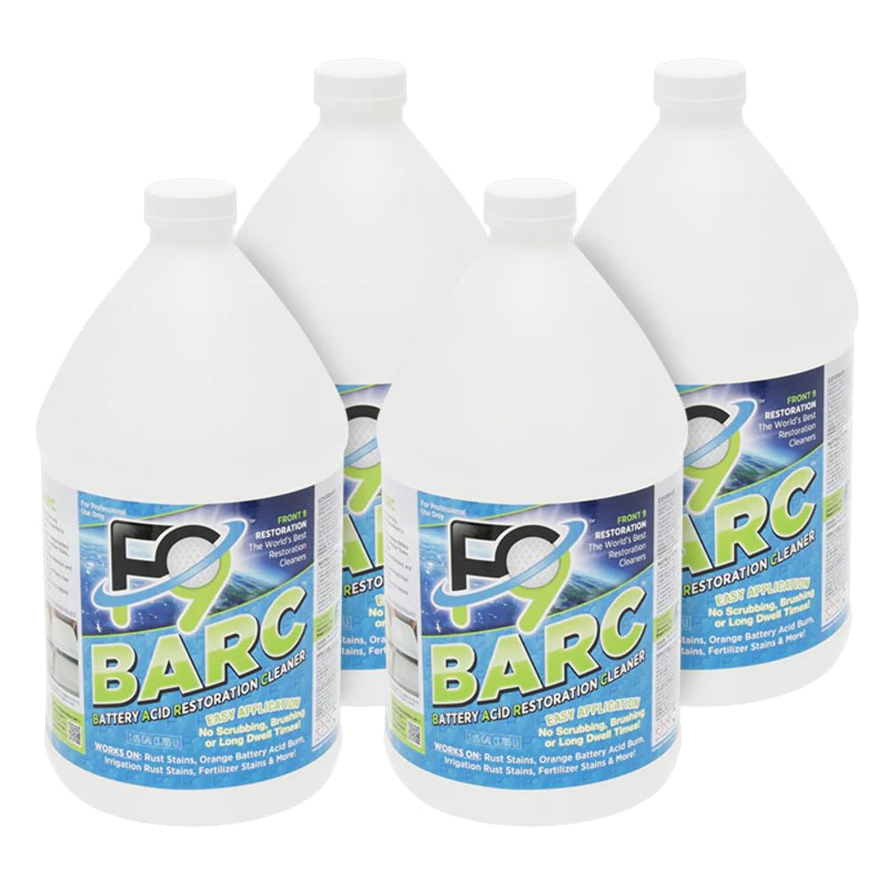 Amazon.com: F9 BARC Concrete Rust Remover (4) : Health & Household