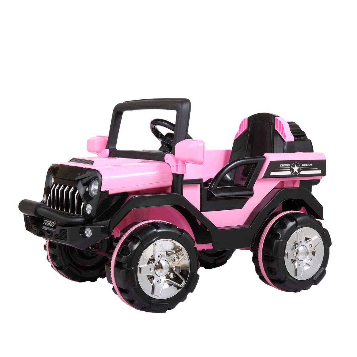 Snapklik.com : TOBBI 12V Powerful Kids Ride-On SUV For Boys And Girls