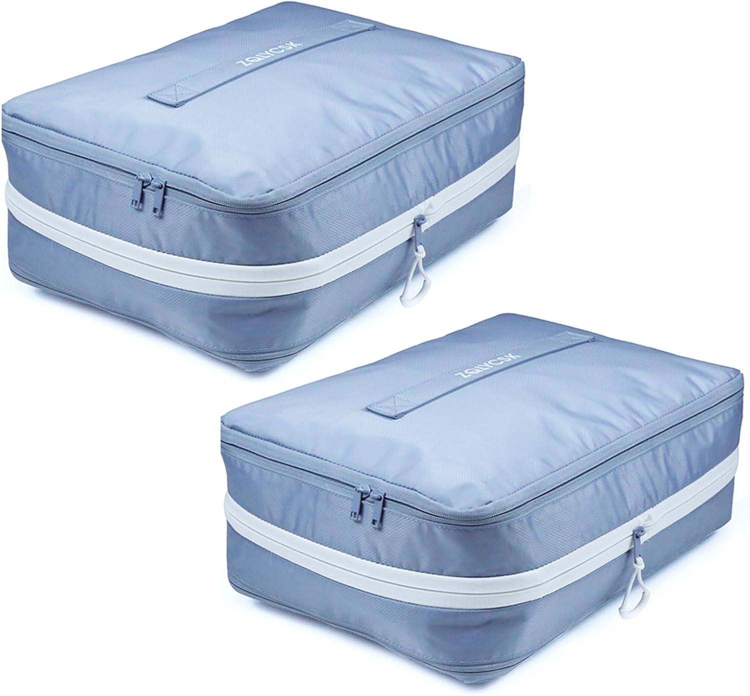 Amazon.com | Compression Packing Cubes for Travel, Double-Sided Luggage ...