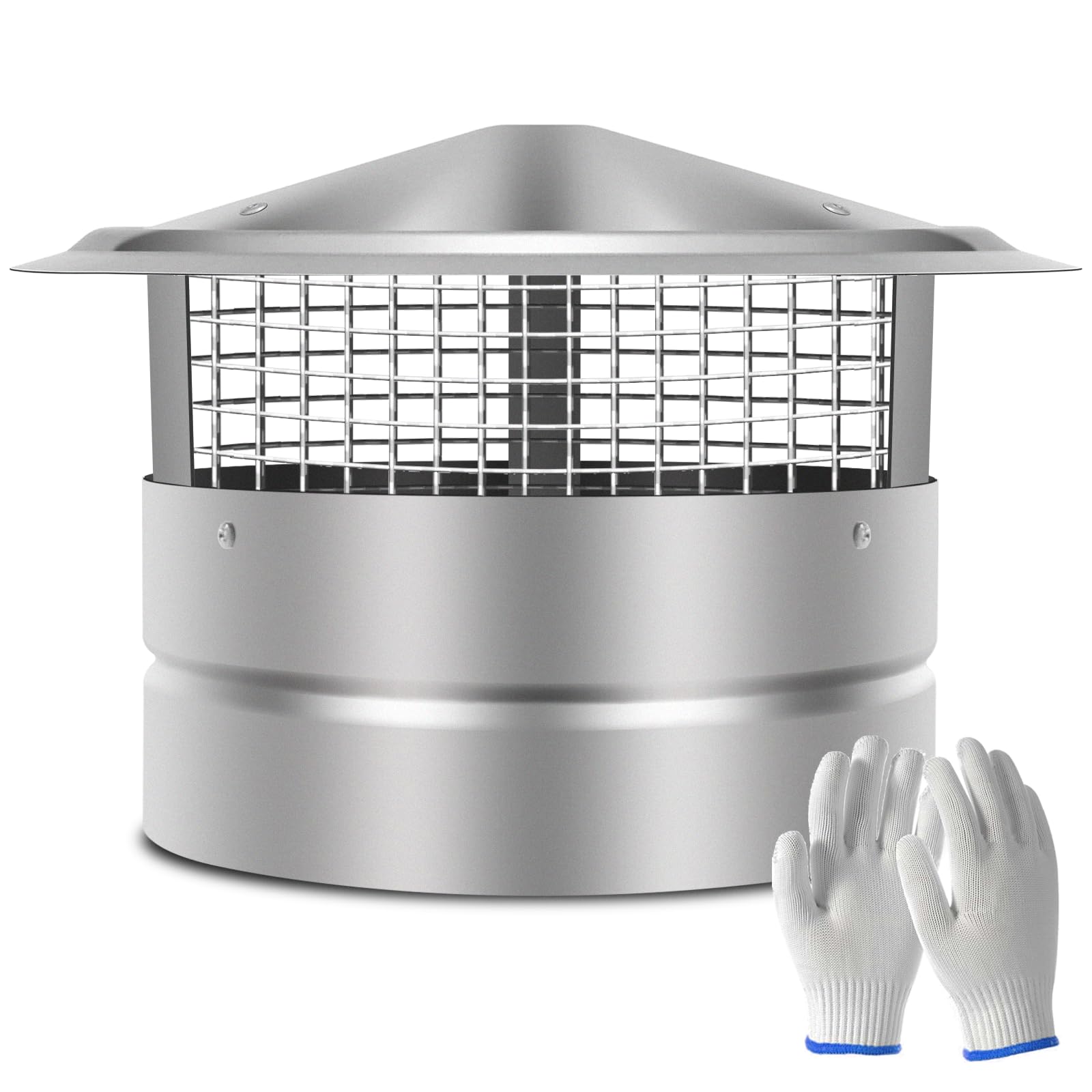 Snapklik.com : Willgoon 12 Inch Round Chimney Cap, (6/8/10/12) Inch ...