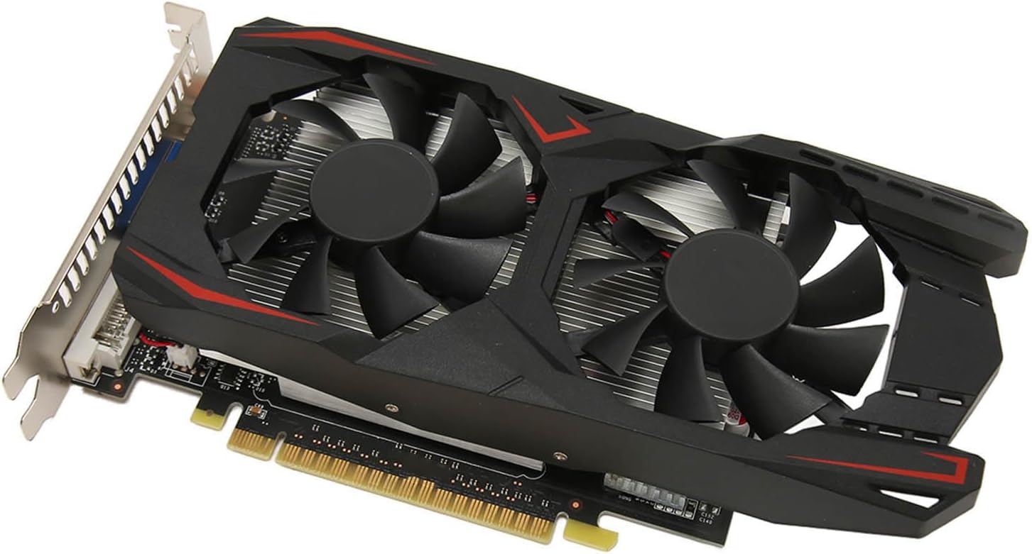Amazon.com: Bewinner Dual Fan Graphics Card 1050Ti, 4GB DDR5 128bit GPU ...