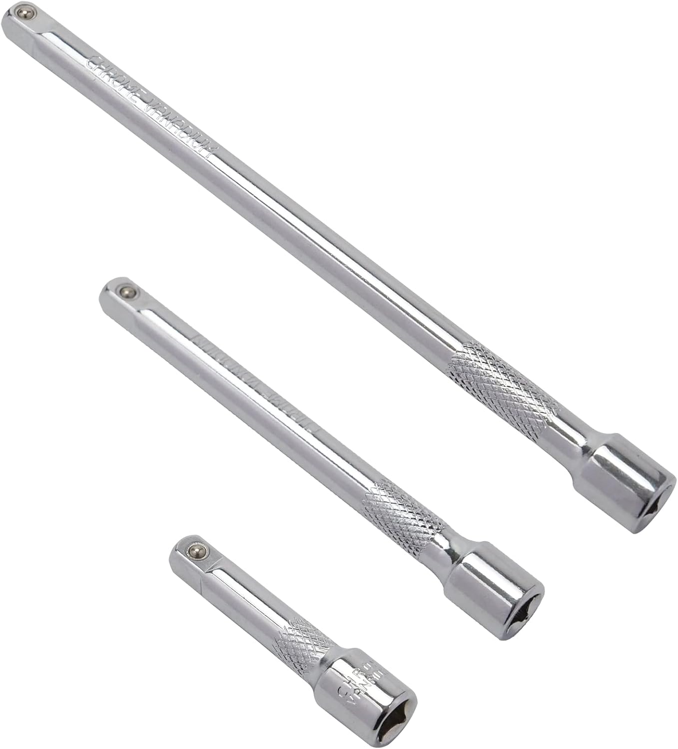 DAKCOS 3 Pieces 3/8 Inch Drive Socket Extension Set Includes 3 6 10 ...