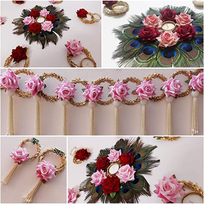BDS Creations Handmade Door Hanging Bandarwal Chudi Style Toran-Diwali ...