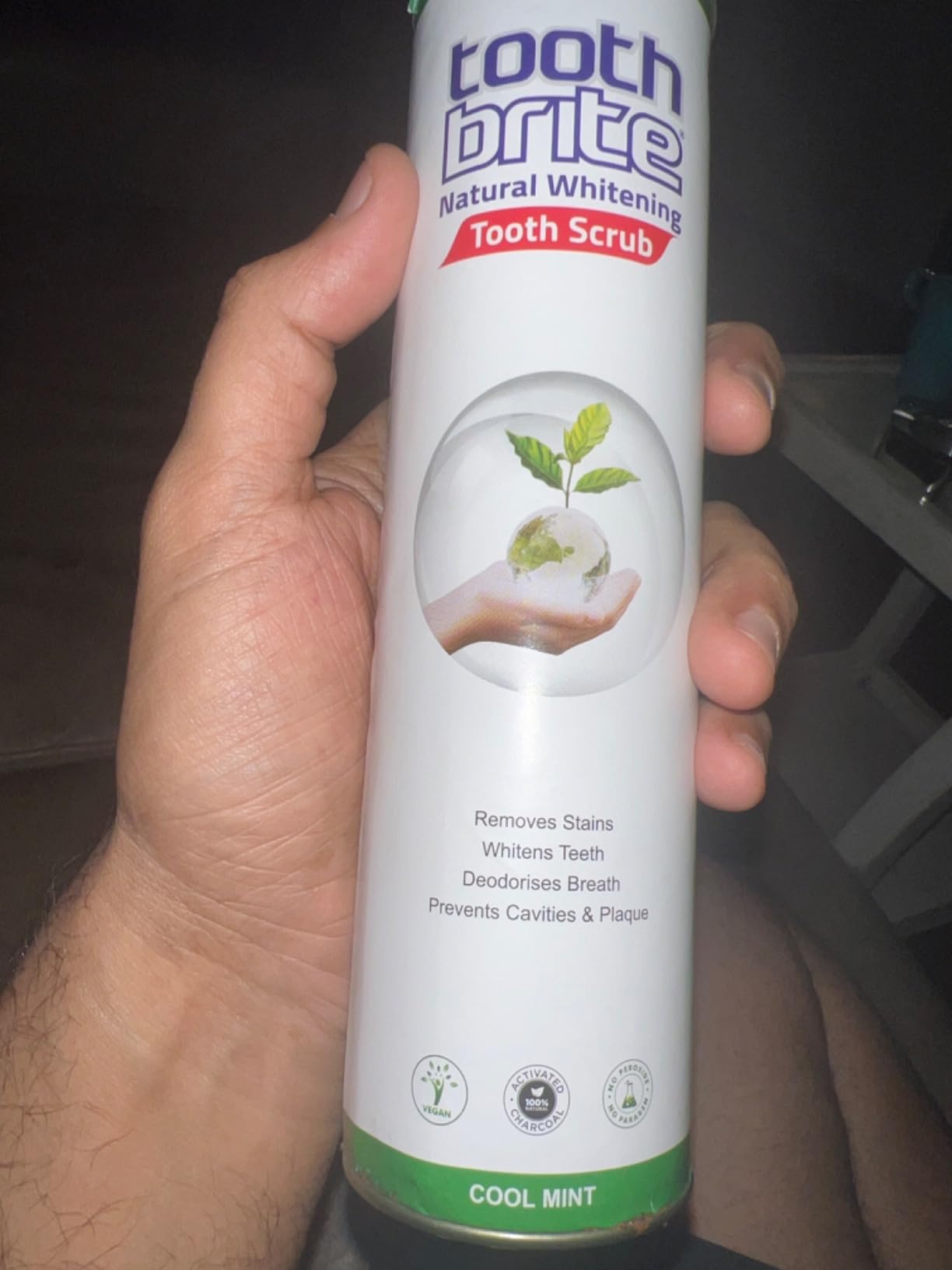 toothbrite Natural Whitening Tooth Scrub gel toothpaste | Removes teeth ...