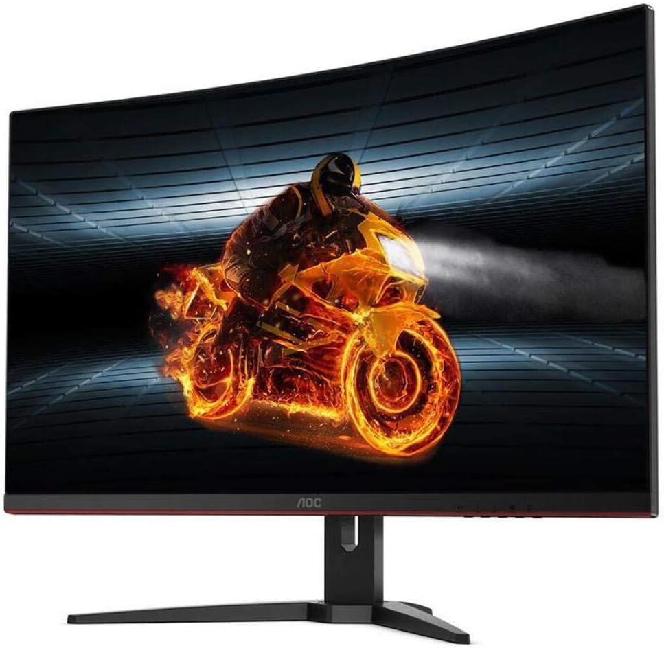 Amazon.com: AOC C32G1 32" Curved Frameless Gaming Monitor, FHD ...