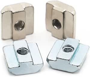 M3 M4 M5 M6 M8 M10 Slot T-nut Sliding Nut Metal Lock Nuts for ...