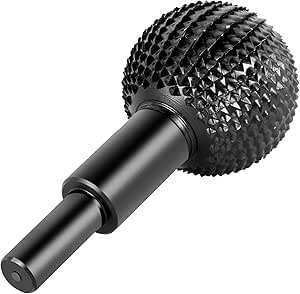 Abizarch Sphere Rotary Burr Carbon Steel Wood Carving Burr 10mm Shank ...