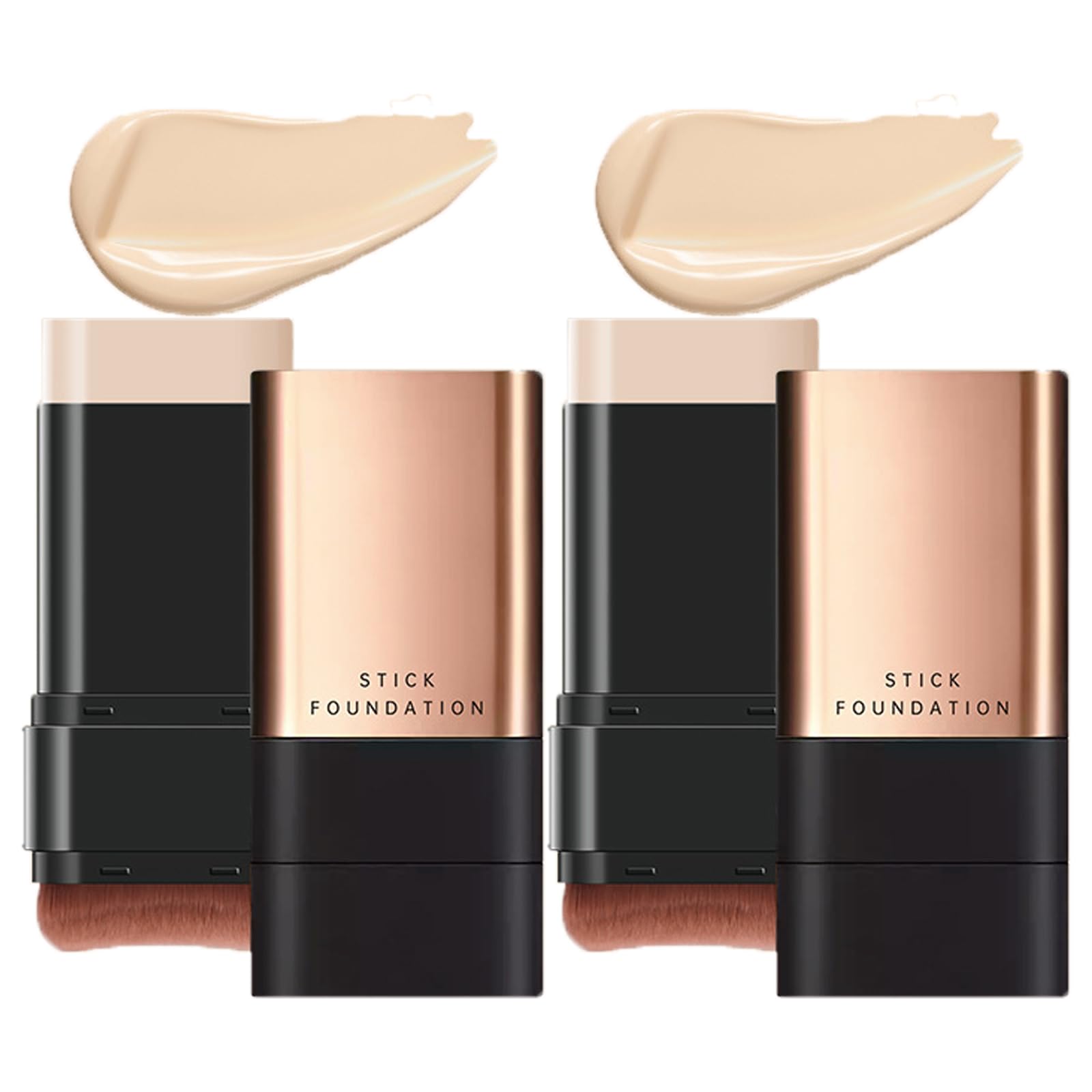 Amazon.com : 2 In 1- Luxury Anti-Wrinkle Foundation Stick, Korea ...