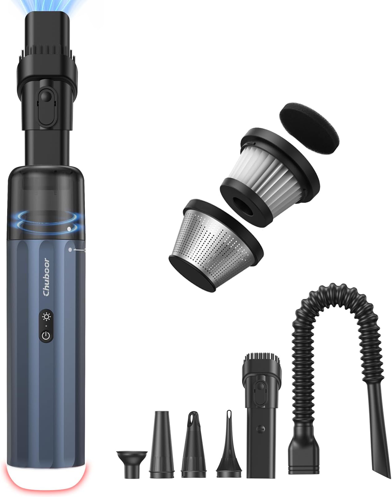 Amazon.com - Car Vacuum with 21000Pa High Power Suction,Portable Vacuum ...