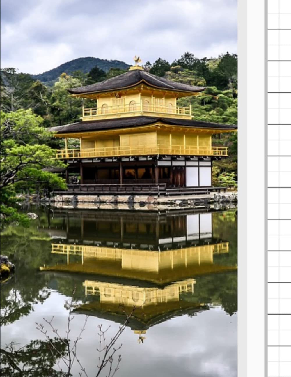 Buy Japanese Handwriting Practice book Gold Castle Cover: Japanese ...