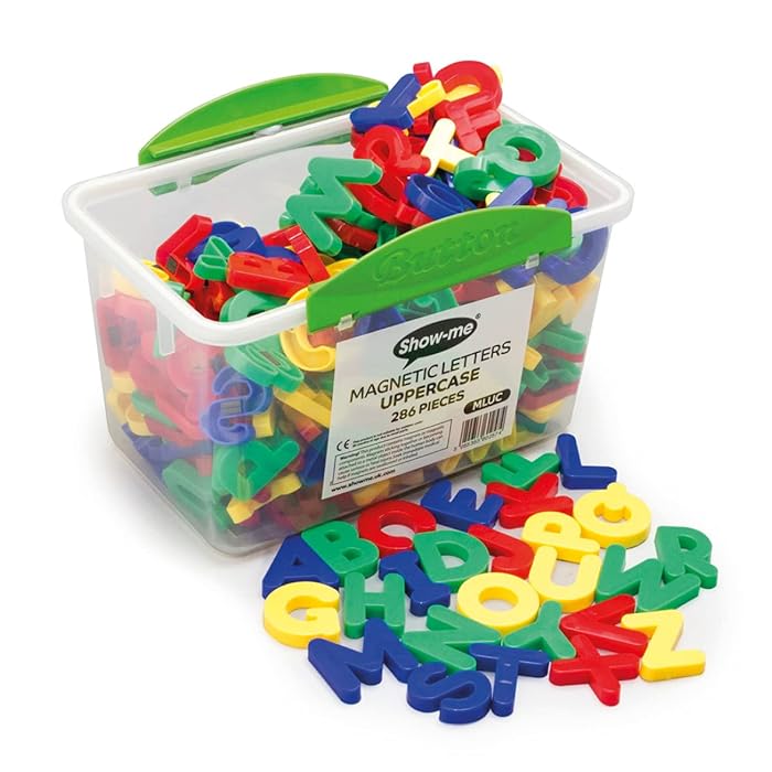 Buy Show-me MLUC Magnetic Uppercase Letters – ABC Alphabet Letters for ...