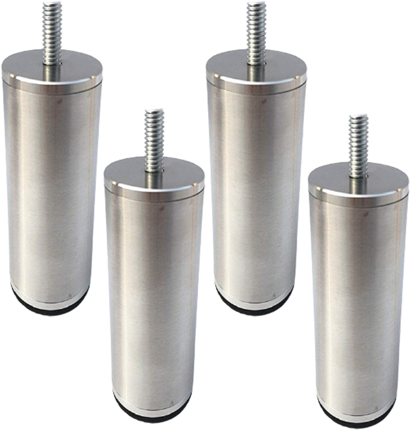 Amazon.com: MRbron Stainless Steel Furniture Sofa Support Foot,Metal ...
