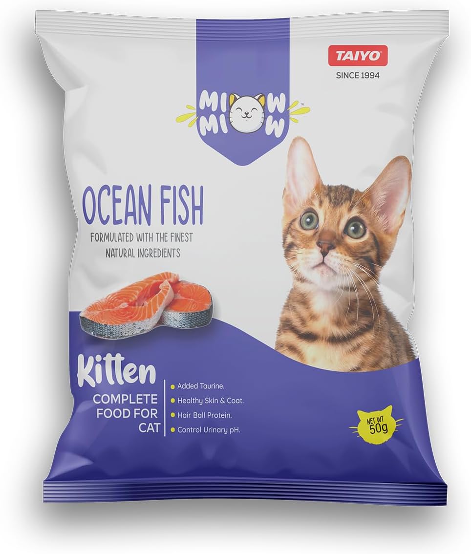 TAIYO MIOW MIOW Kitten Ocean Fish, Complete Food for Cat | Formulated ...