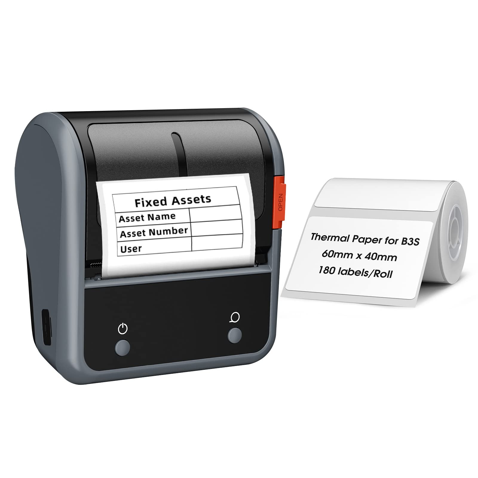 Amazon.com : NIIMBOT Label Maker, B3S Thermal Label Printer, 3Inch ...