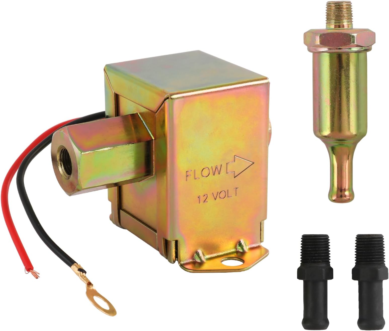 Amazon.com: Electric Fuel Pump 12v 4.5-7psi Universal Standard Self ...