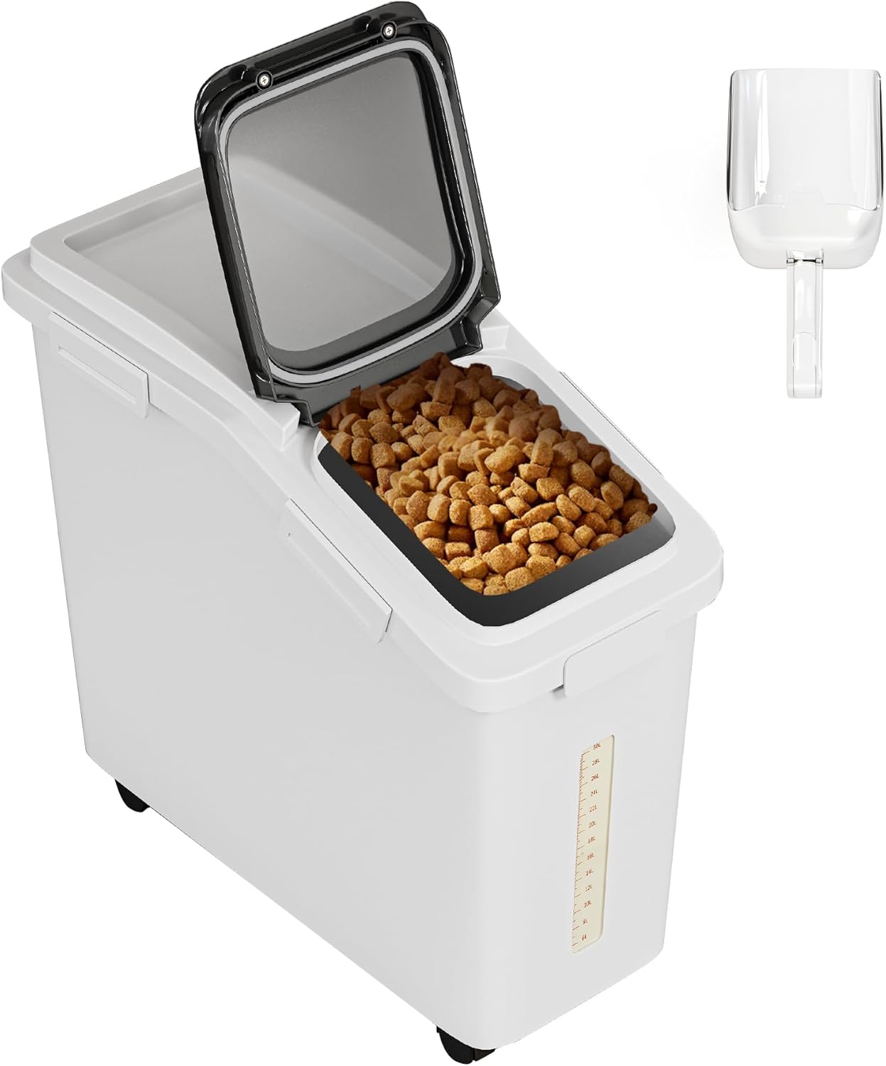 Amazon.com: DWVO Large Ingredient Storage Bins, 11.4-Gallon Flour Rice ...