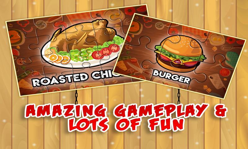 Food Jigsaw Puzzle for Kids - App on the Amazon Appstore