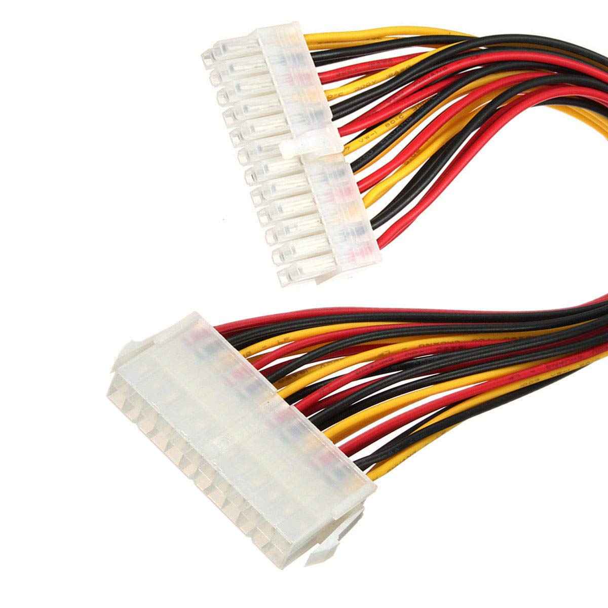 Power Supply Extension Cable for Internal PC PSU Cord Switchable ATX ...