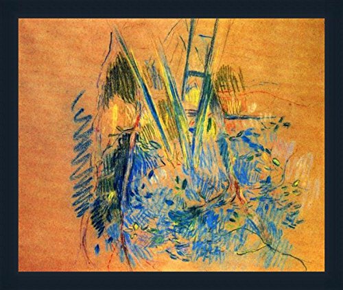 Study for the cherry tree by Morisot - ArtsNyou printed paintings ...