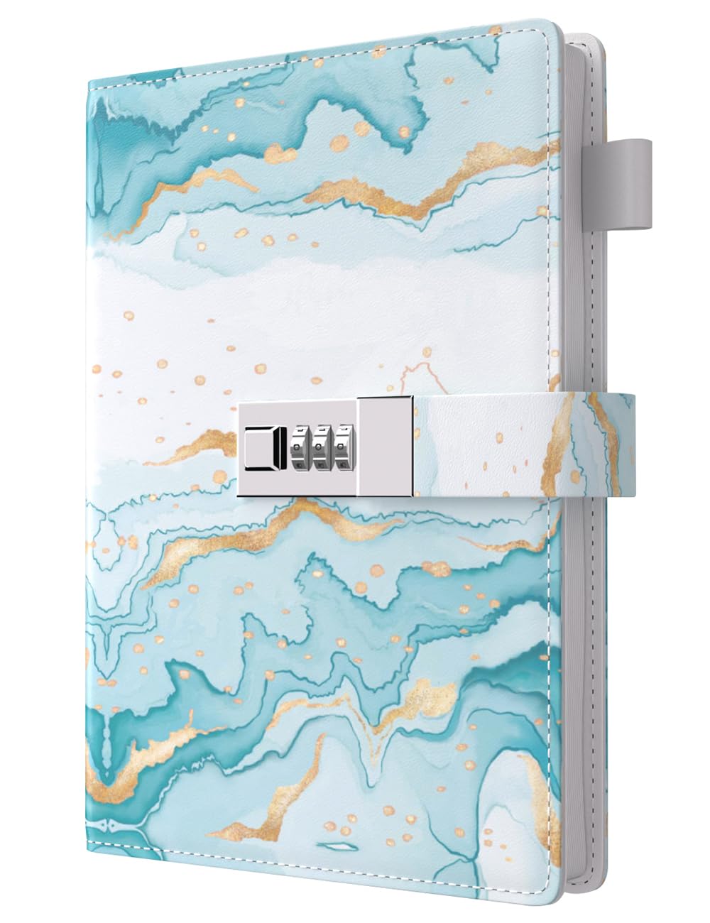 Dzhzal Diary with Lock for Girls Boys and Women Lockable Leather ...