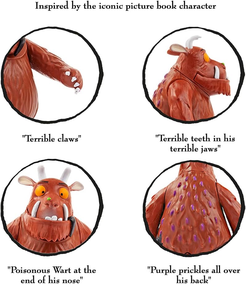 WOW! STUFF The Gruffalo Articulated Collectable Action Figure ...