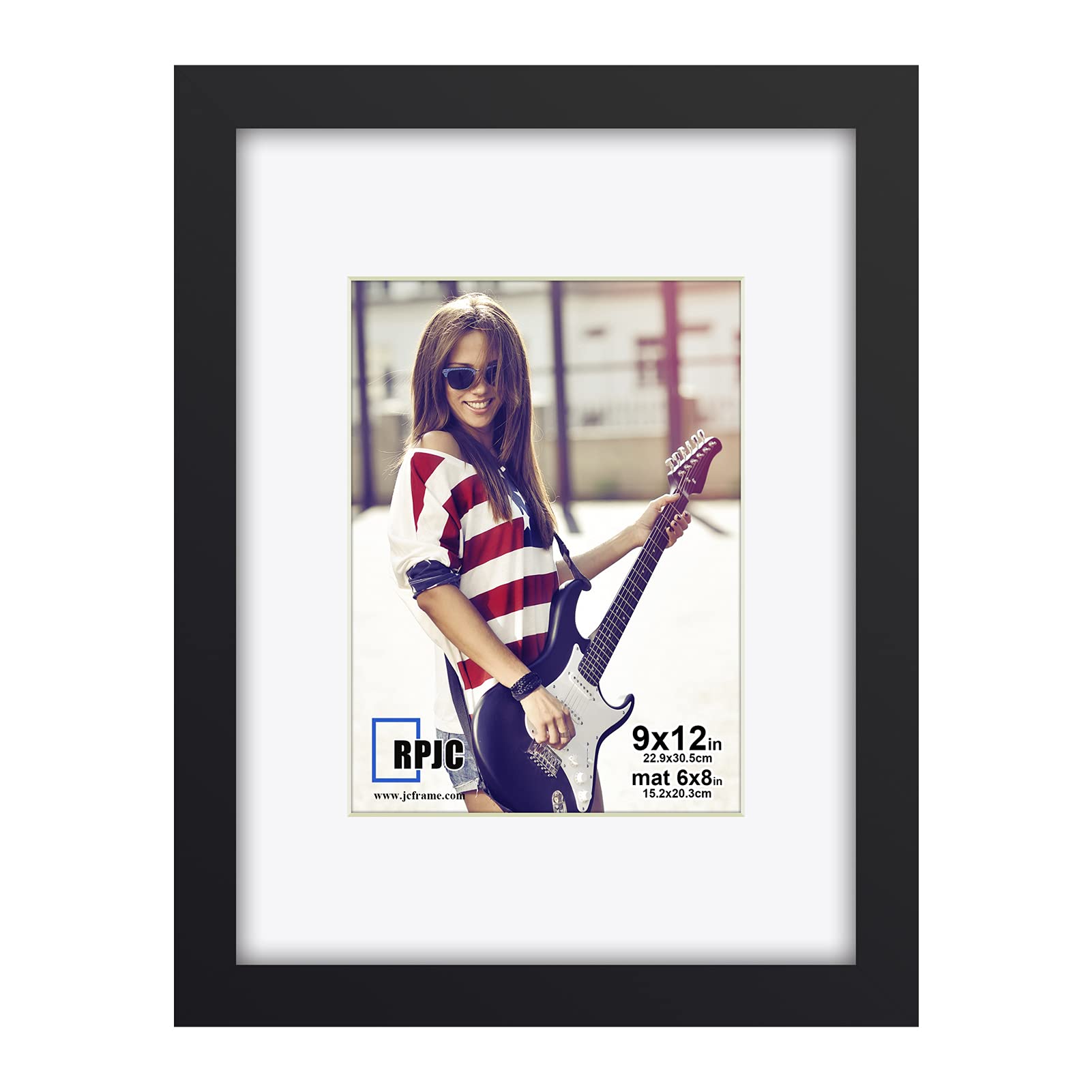 Amazon.com - RPJC 9 x 12 Picture Frames Made of Solid Wood and High ...